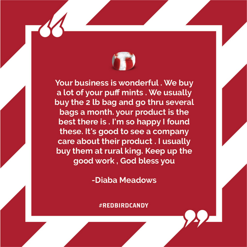 Red Bird Candies